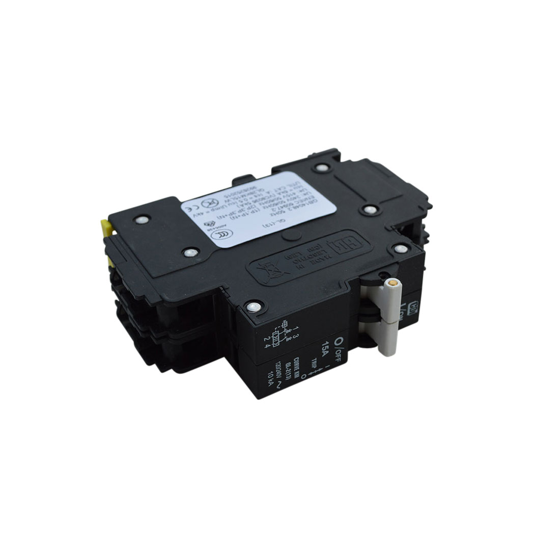 9515 – Breaker (2 pole, 15A, DIN Rail MT)